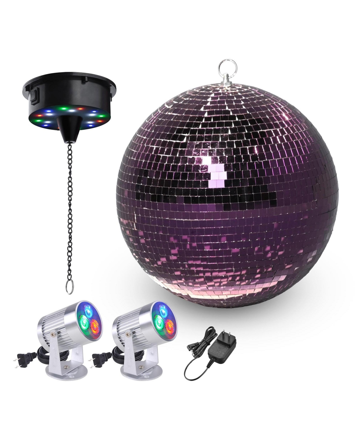 Click here for Yescom 12 Large Disco Ball with Motor and Light 6R... prices