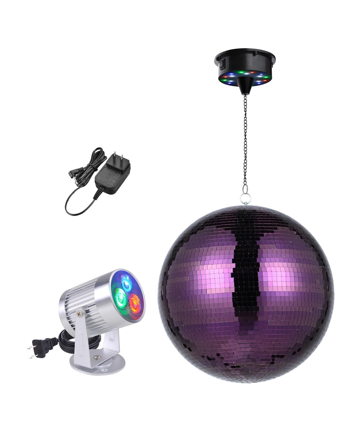Click here for Yescom 16 Large Disco Ball with Motor and Light 6R... prices