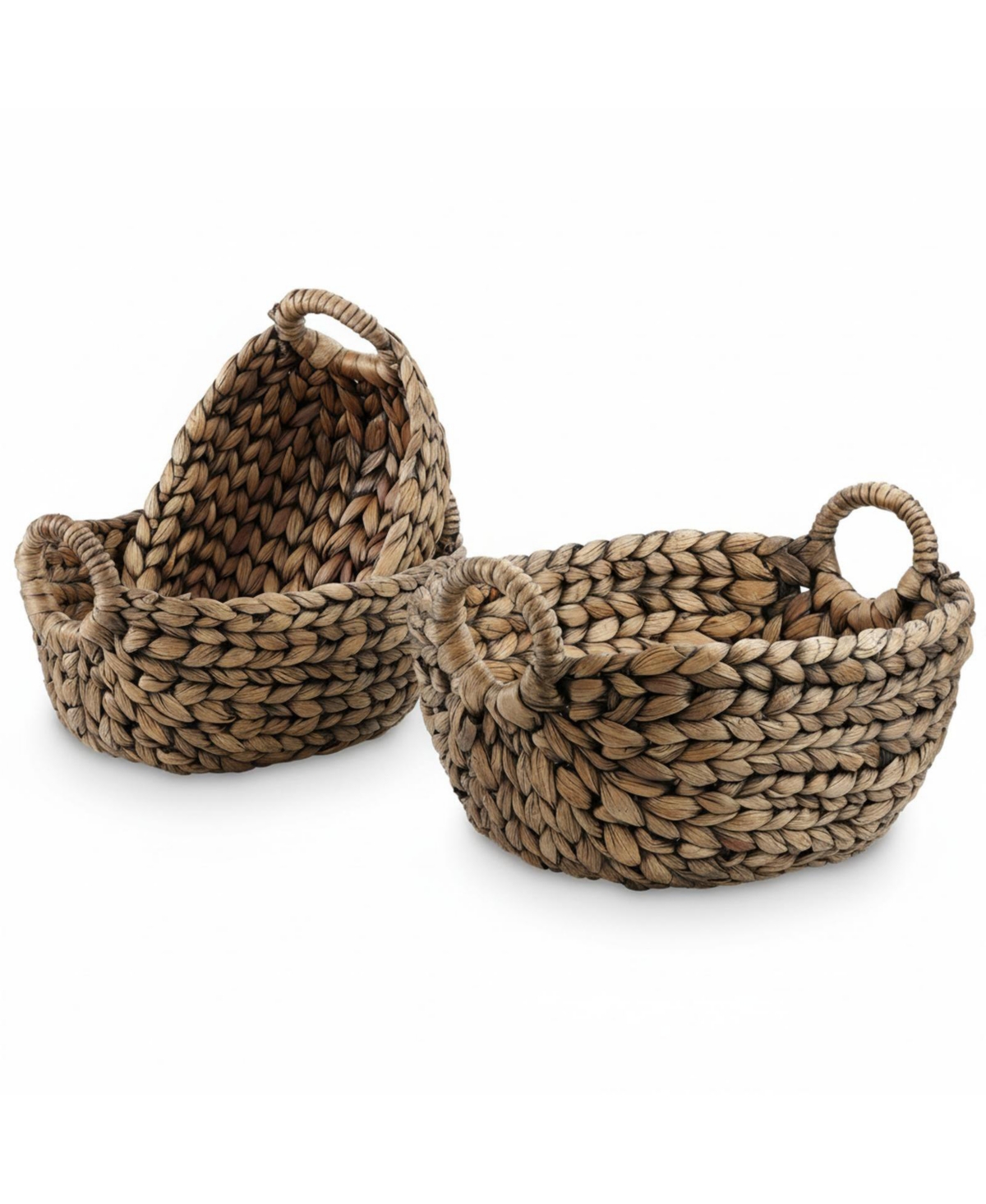 Click here for Yigii Set Of 3 Wicker Storage Baskets With Handles... prices