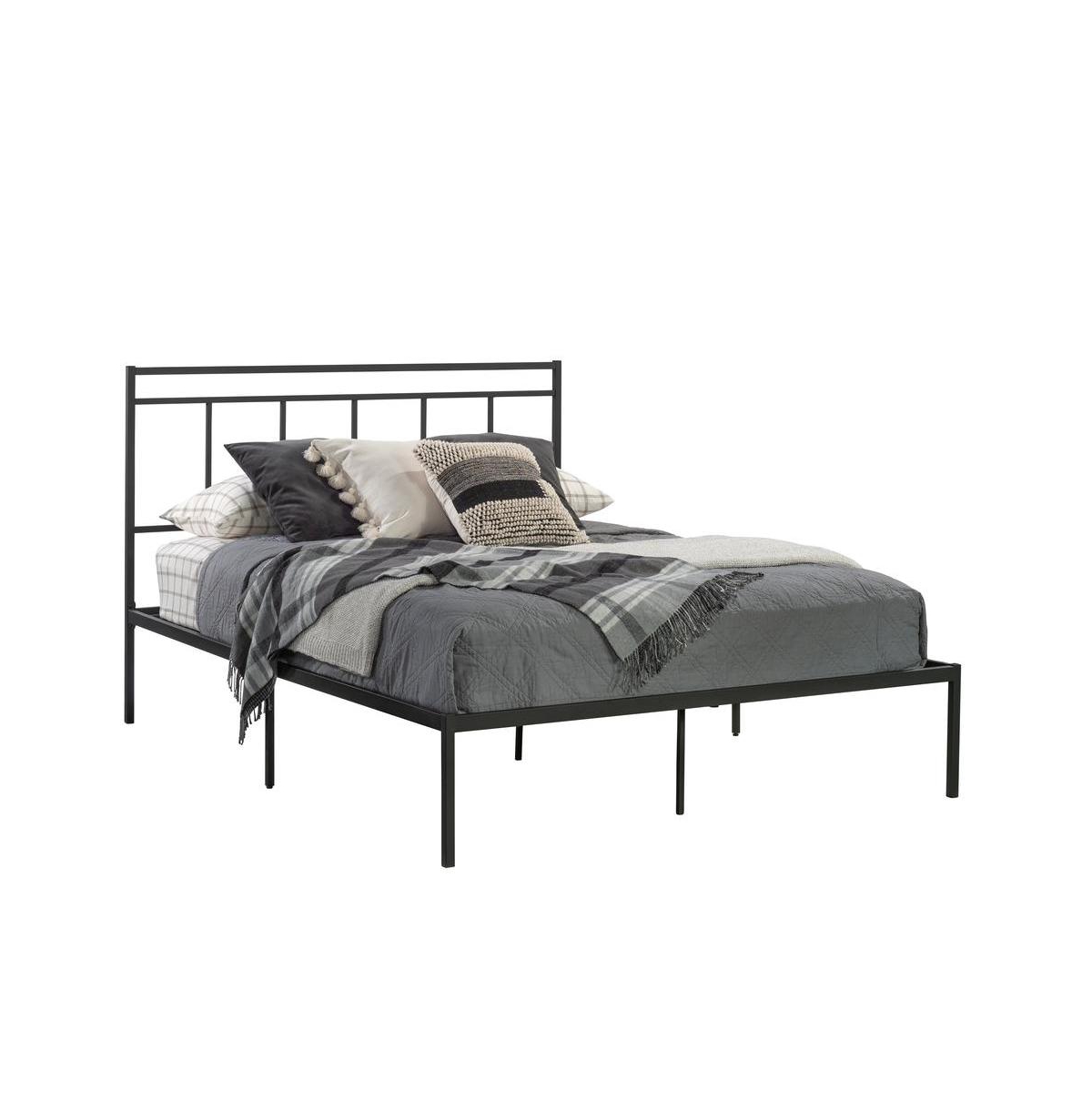 Click here for Sauder Cannery Bridge Platform Bed - Black prices