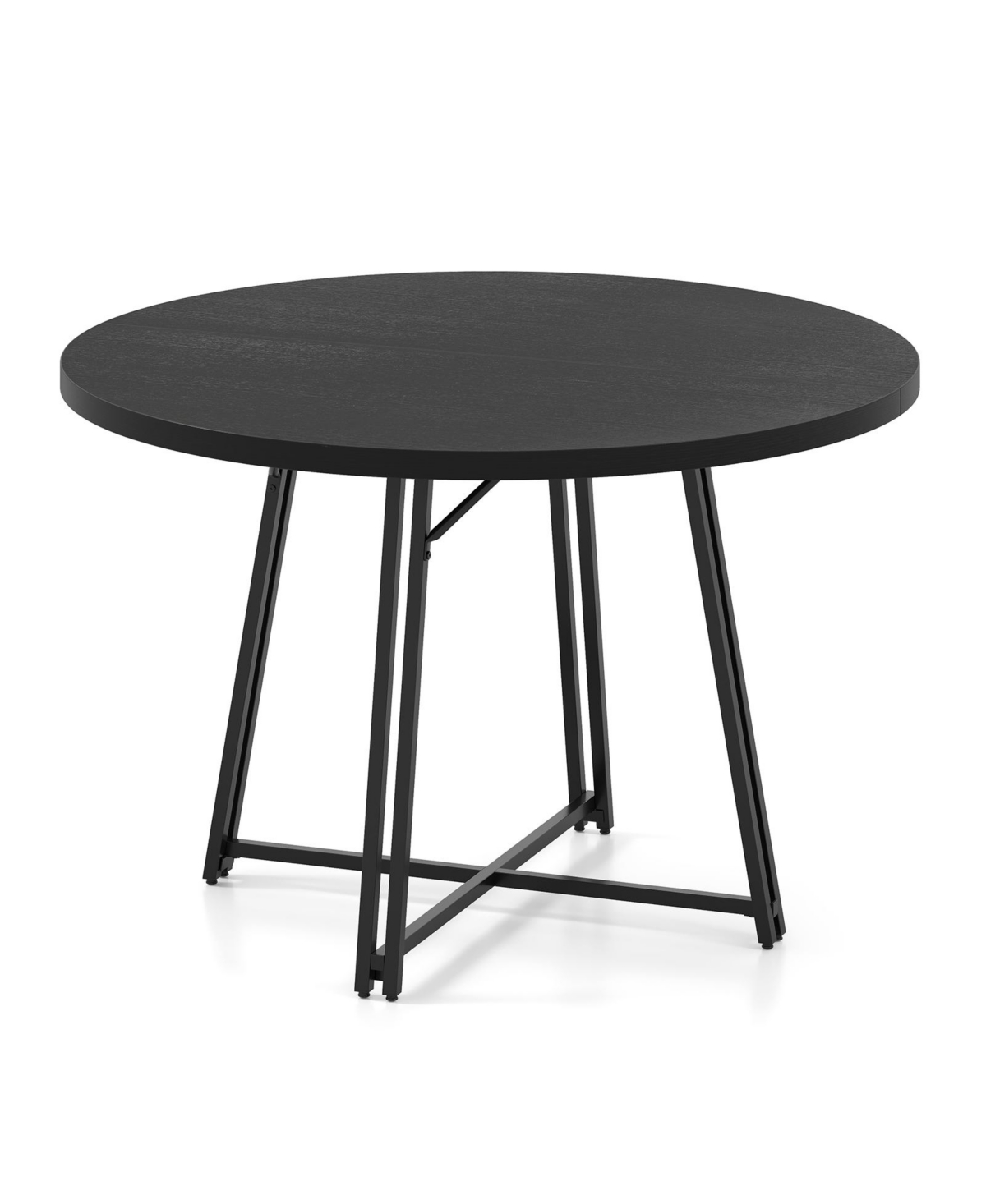 Click here for Slickblue Round Dining Table for 4-6 People with C... prices