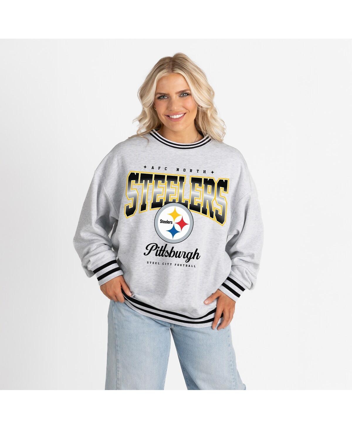 Click here for Gameday Couture Womens Ash/Black Pittsburgh Steele... prices
