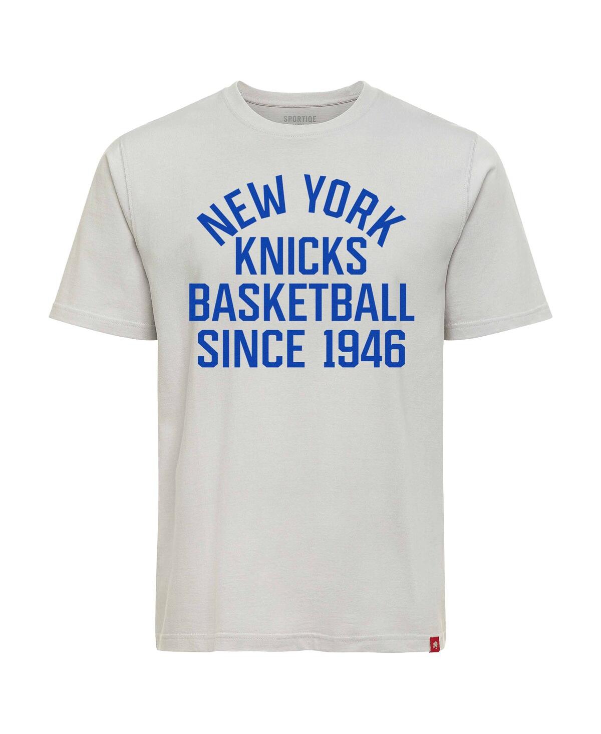 Click here for Sportiqe Mens and Womens Gray New York Knicks Genu... prices