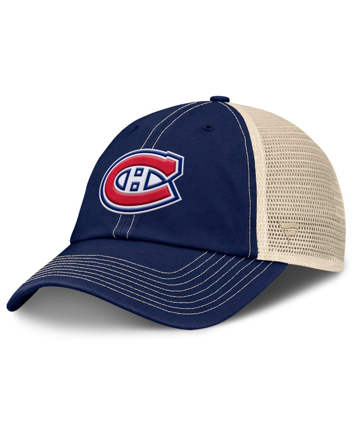 Click here for Fanatics Mens Navy/Natural Montreal Canadiens Riva... prices