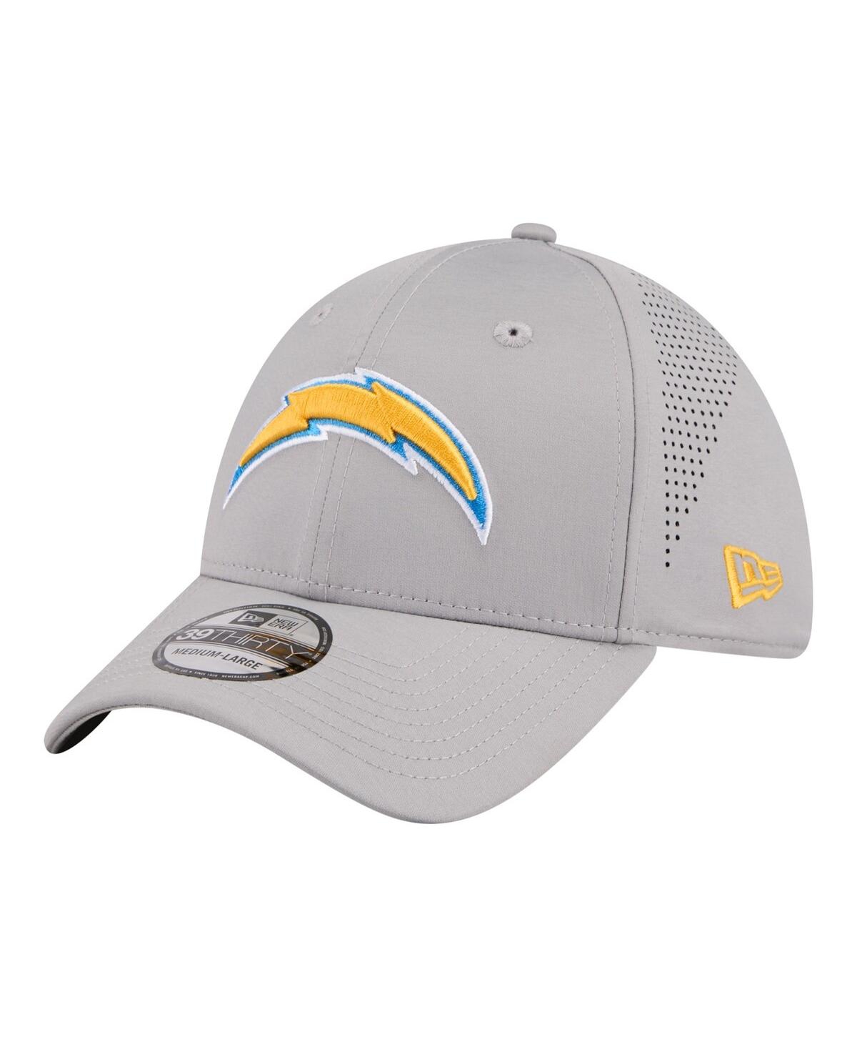Click here for New Era Mens Gray Los Angeles Chargers Perforated... prices