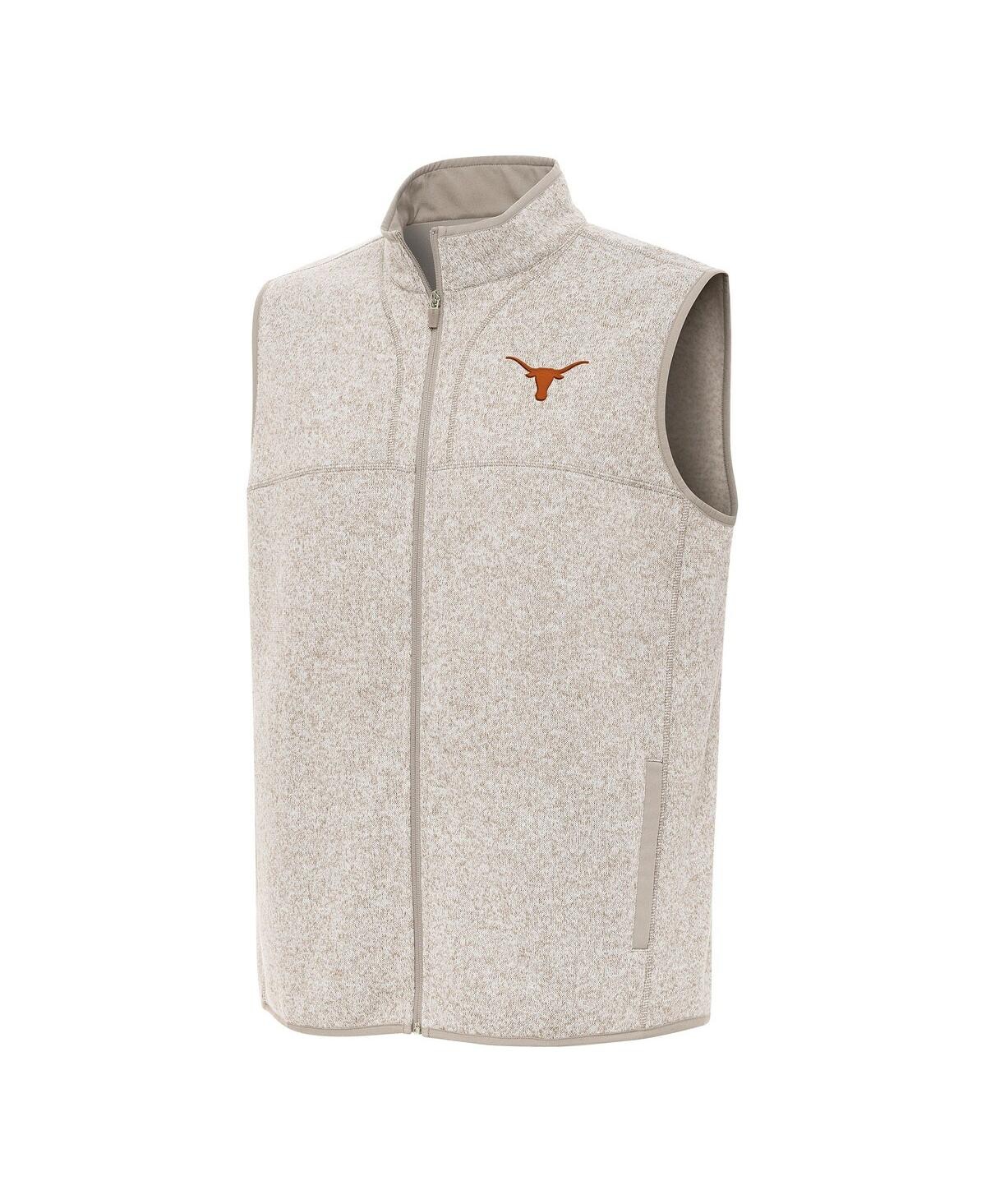 Click here for Antigua Mens Oatmeal Texas Longhorns Fortune Full-... prices