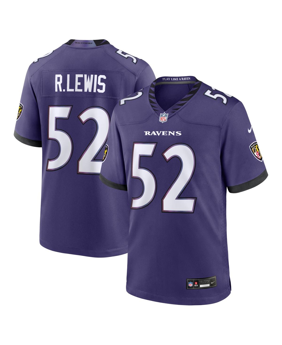Click here for Nike Mens Ray Lewis Purple Baltimore Ravens Team R... prices
