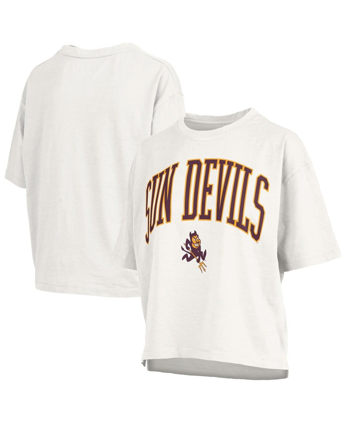 Click here for Pressbox Womens White Arizona State Sun Devils Nel... prices