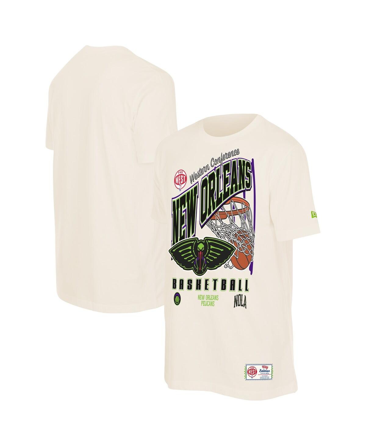 Click here for New Era Mens Cream New Orleans Pelicans Oversized... prices