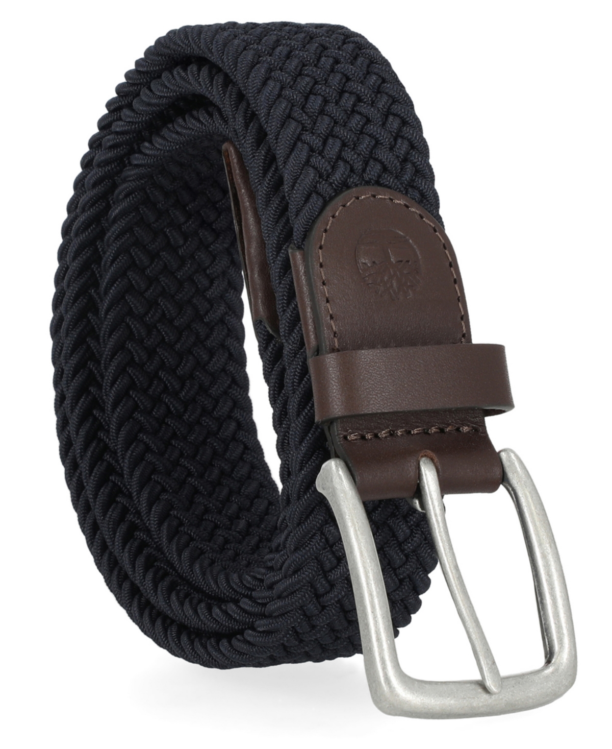 Click here for Timberland Mens Braided Stretch Web Belt - Navy Bl... prices