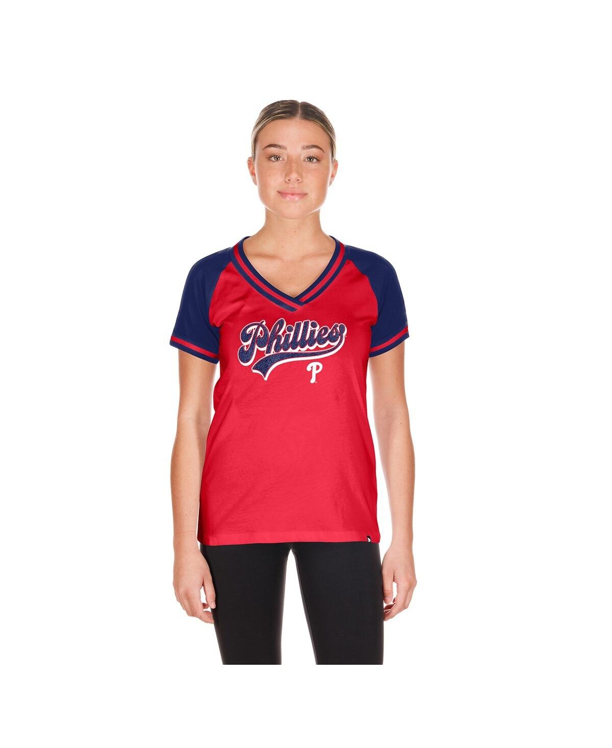 Click here for New Era Womens Red Philadelphia Phillies Gameday V... prices