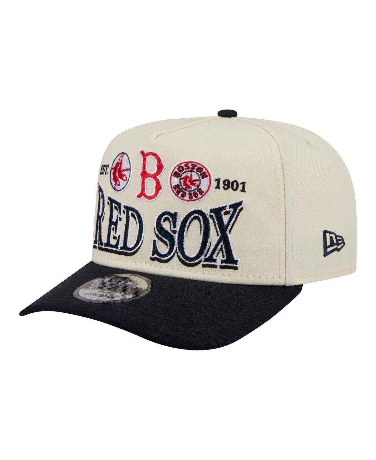 Click here for New Era Mens Cream Boston Red Sox Throwback Tri-Hi... prices