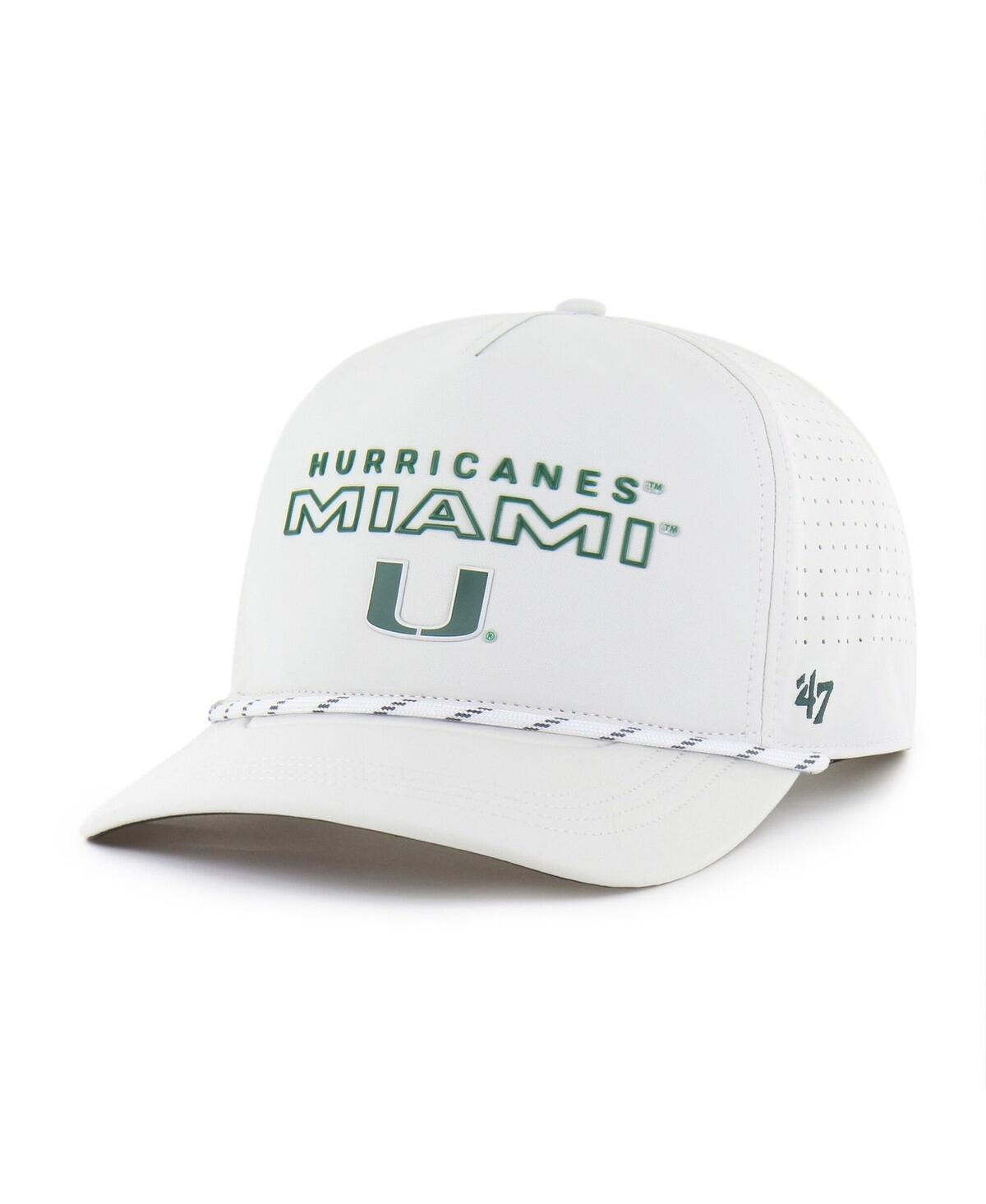 Click here for 47 Brand Mens White Miami Hurricanes Forward Vent... prices