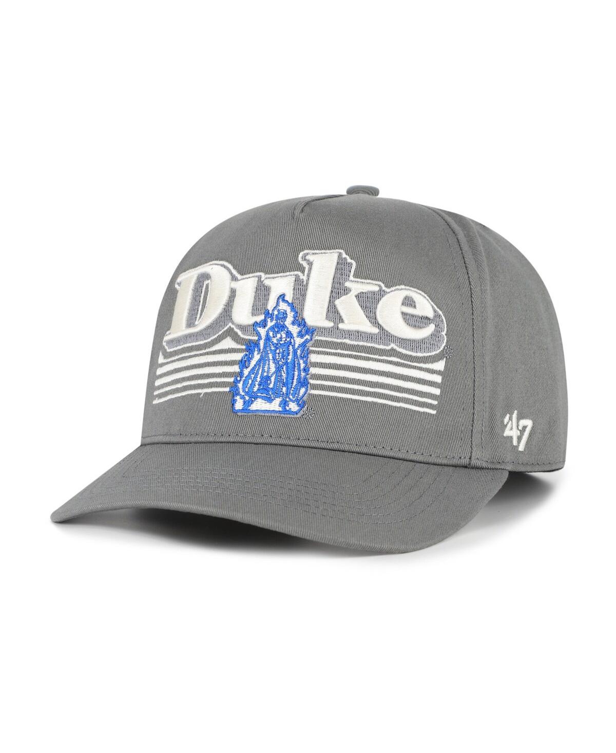 Click here for 47 Brand Mens Gray Duke Blue Devils Script Fade Hi... prices