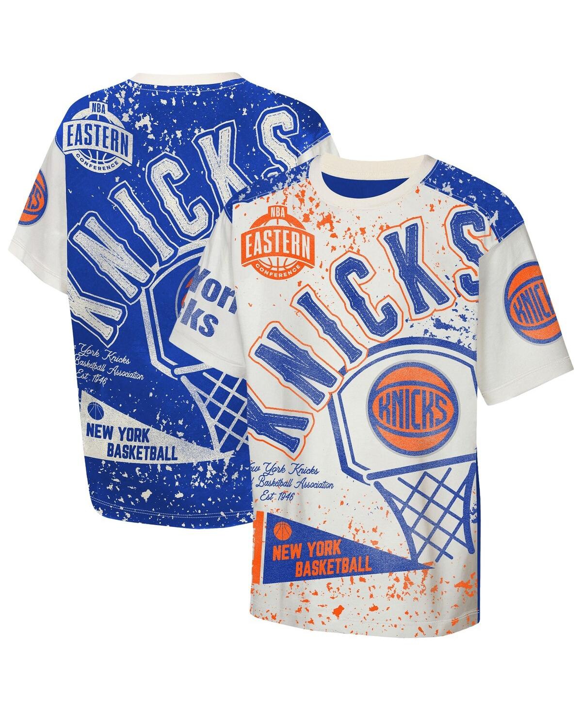 Click here for Outerstuff Big Boys and Girls Cream New York Knick... prices