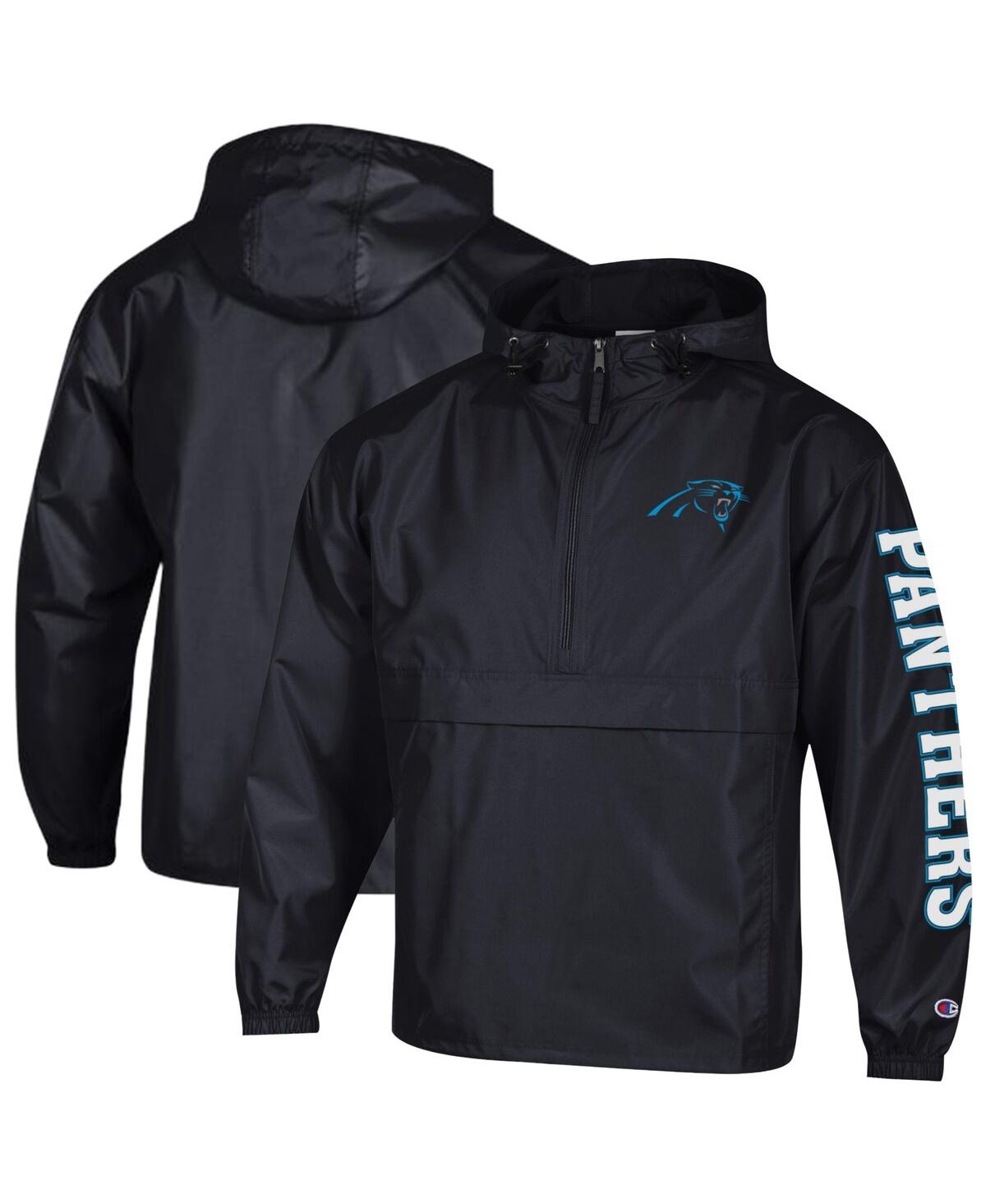 Click here for Champion Mens Black Carolina Panthers Packable Hoo... prices