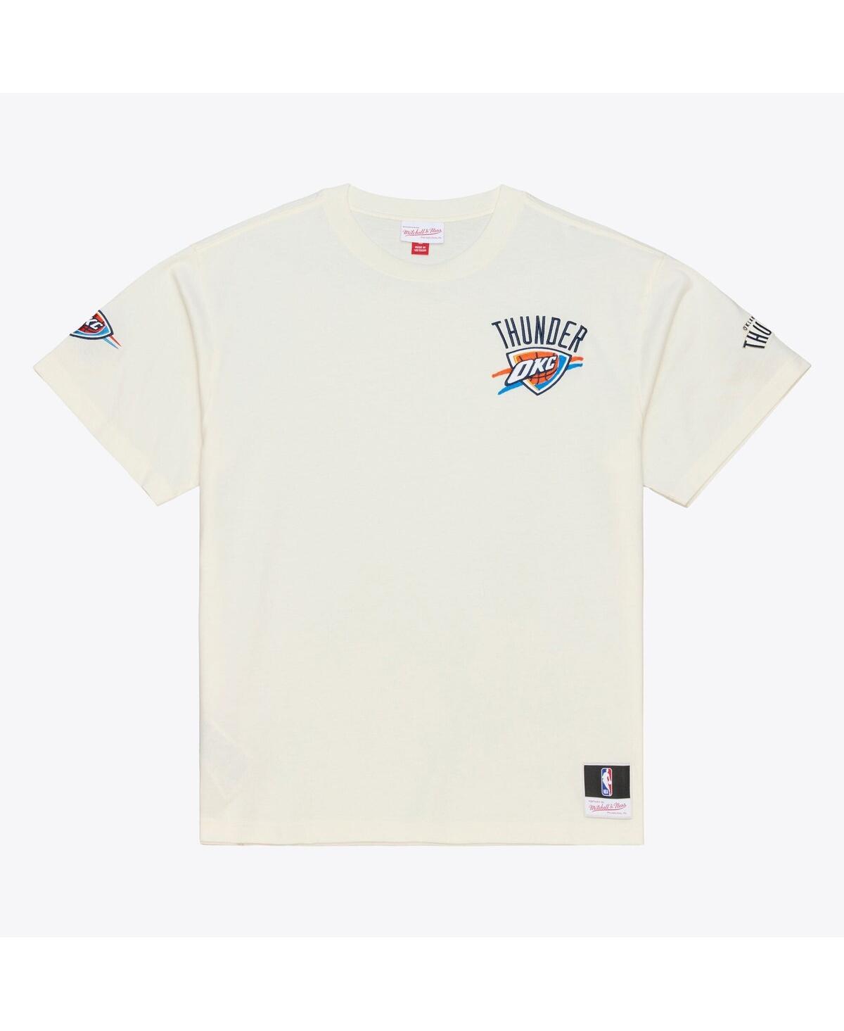 Click here for Mitchell & Ness Mens Cream Oklahoma City Thunder H... prices