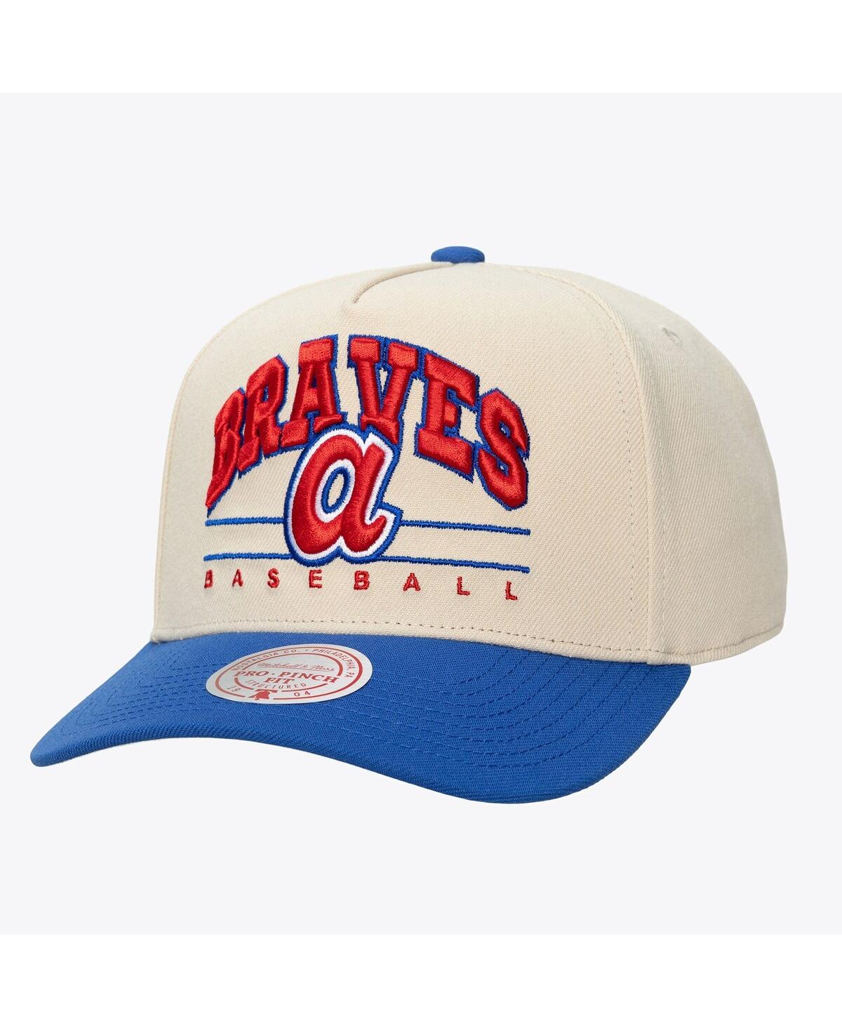 Click here for Mitchell & Ness Mens and Womens Cream Atlanta Brav... prices