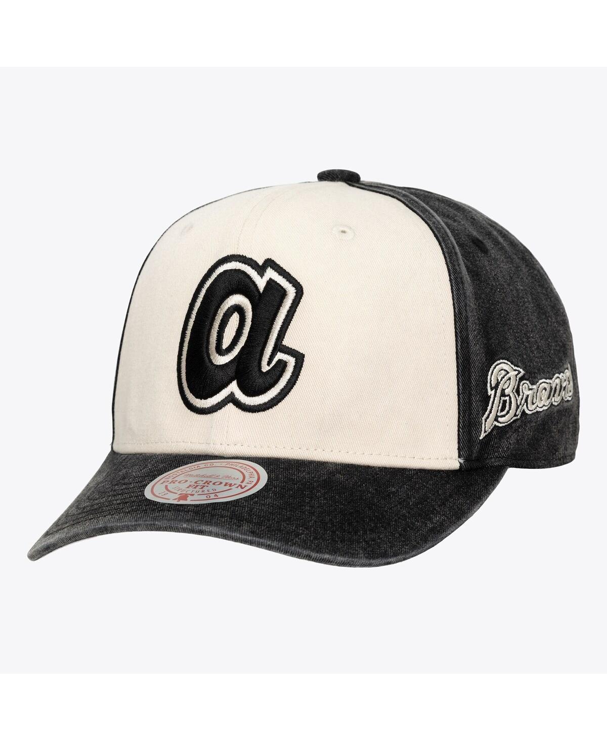 Click here for Mitchell & Ness Mens and Womens Cream/Black Atlant... prices