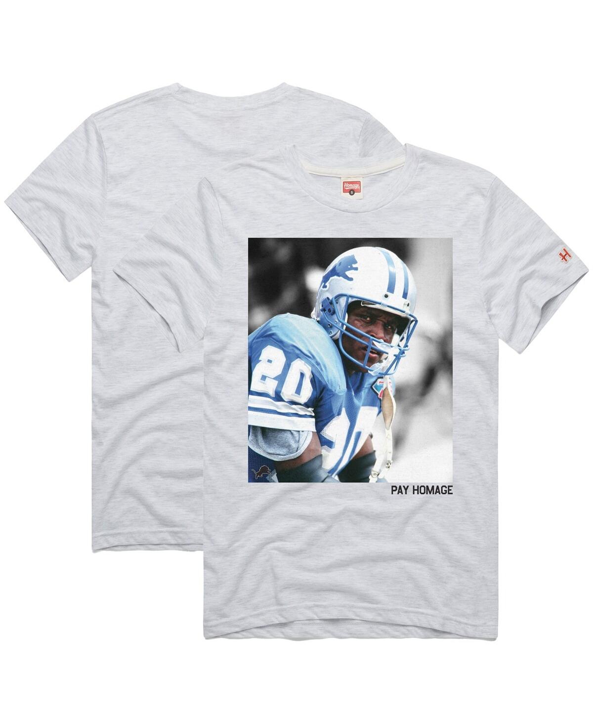 Click here for Homage Mens and Womens Barry Sanders Ash Detroit L... prices