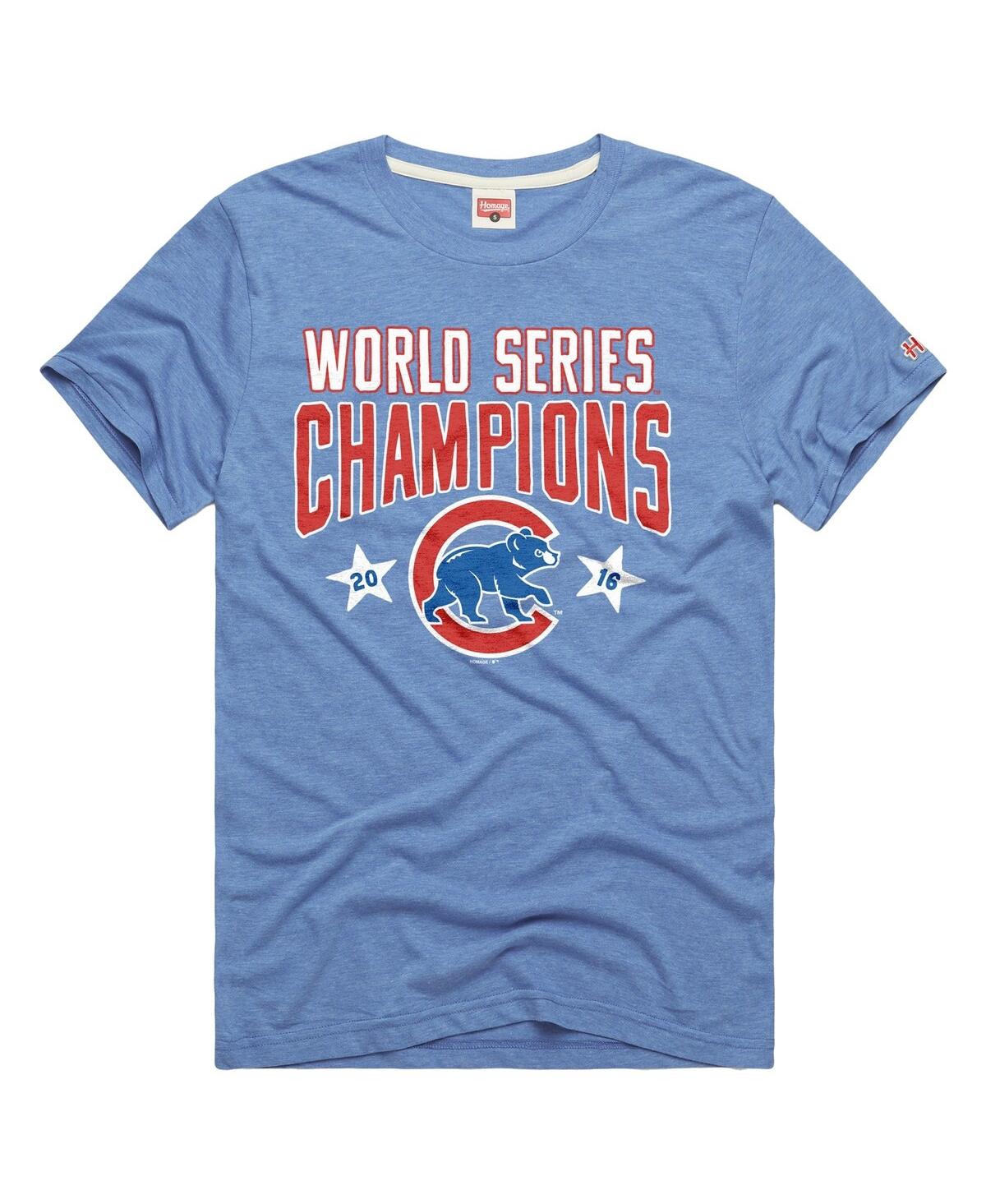 Click here for Homage Mens Light Blue Chicago Cubs Tri-Blend Hype... prices