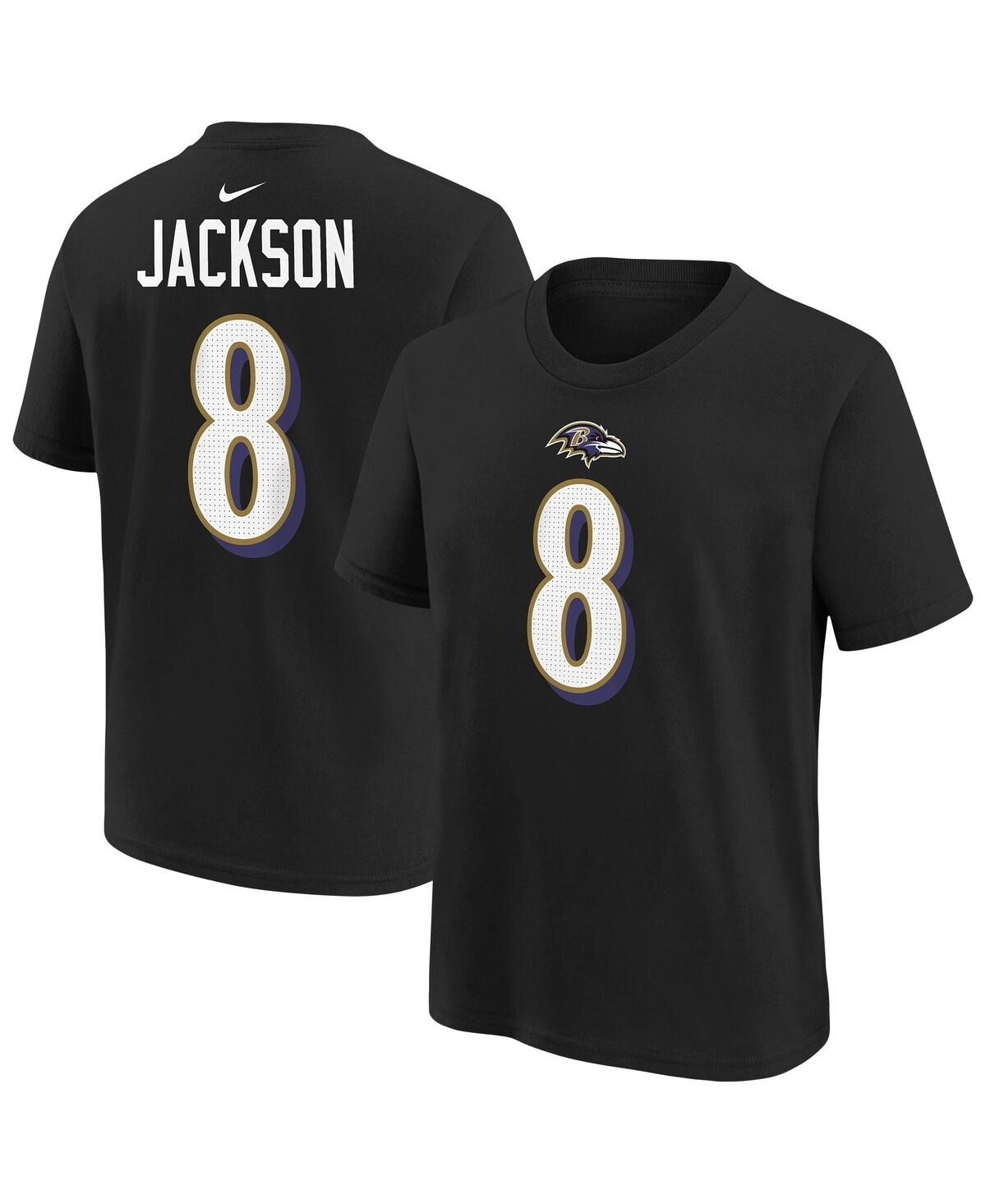 Click here for Nike Big Boys and Girls Lamar Jackson Black Baltim... prices