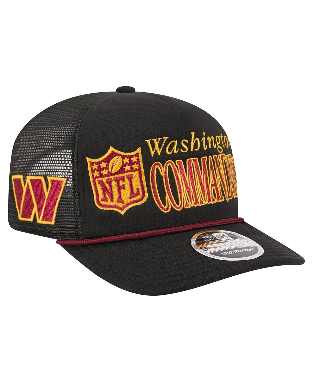 Click here for New Era Mens Black Washington Commanders Throwback... prices