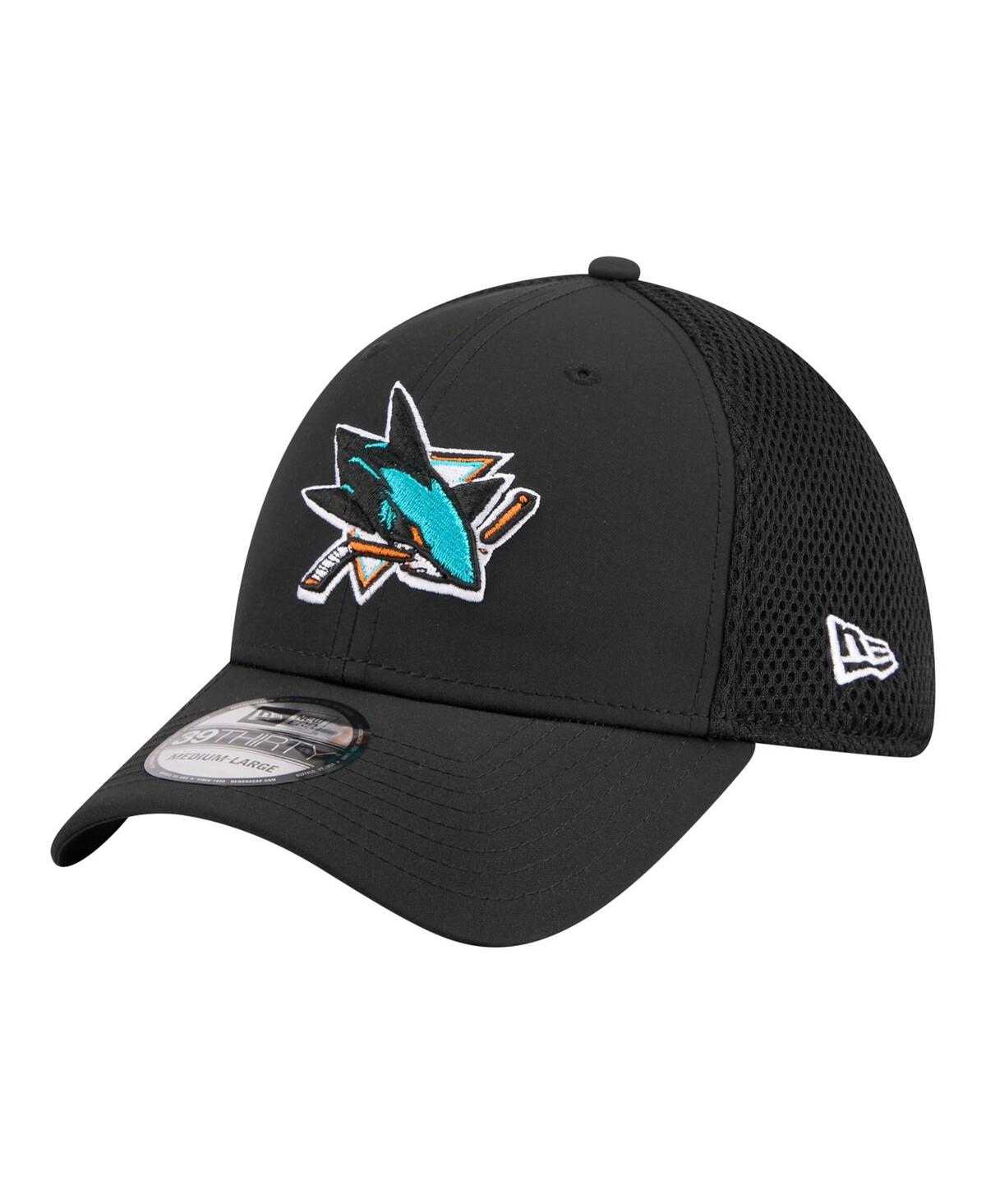 Click here for New Era Mens Black San Jose Sharks Logo 39THIRTY F... prices