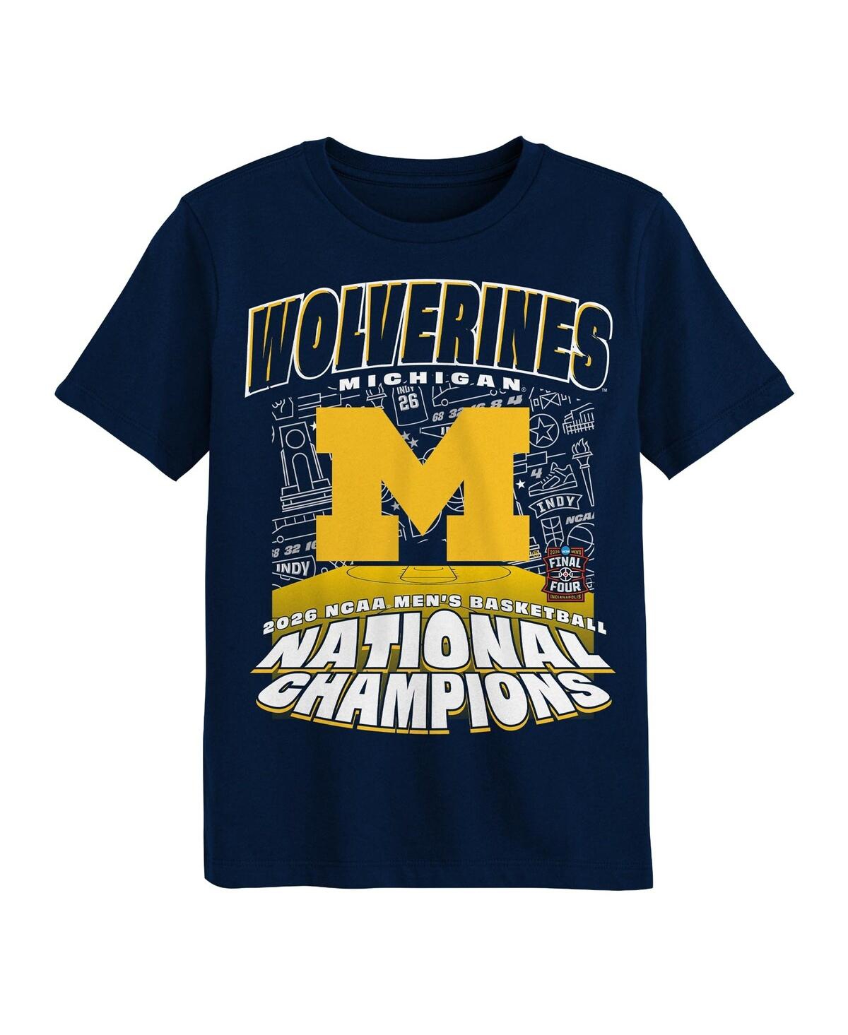 Click here for Outerstuff Preschool Navy Michigan Wolverines 2026... prices