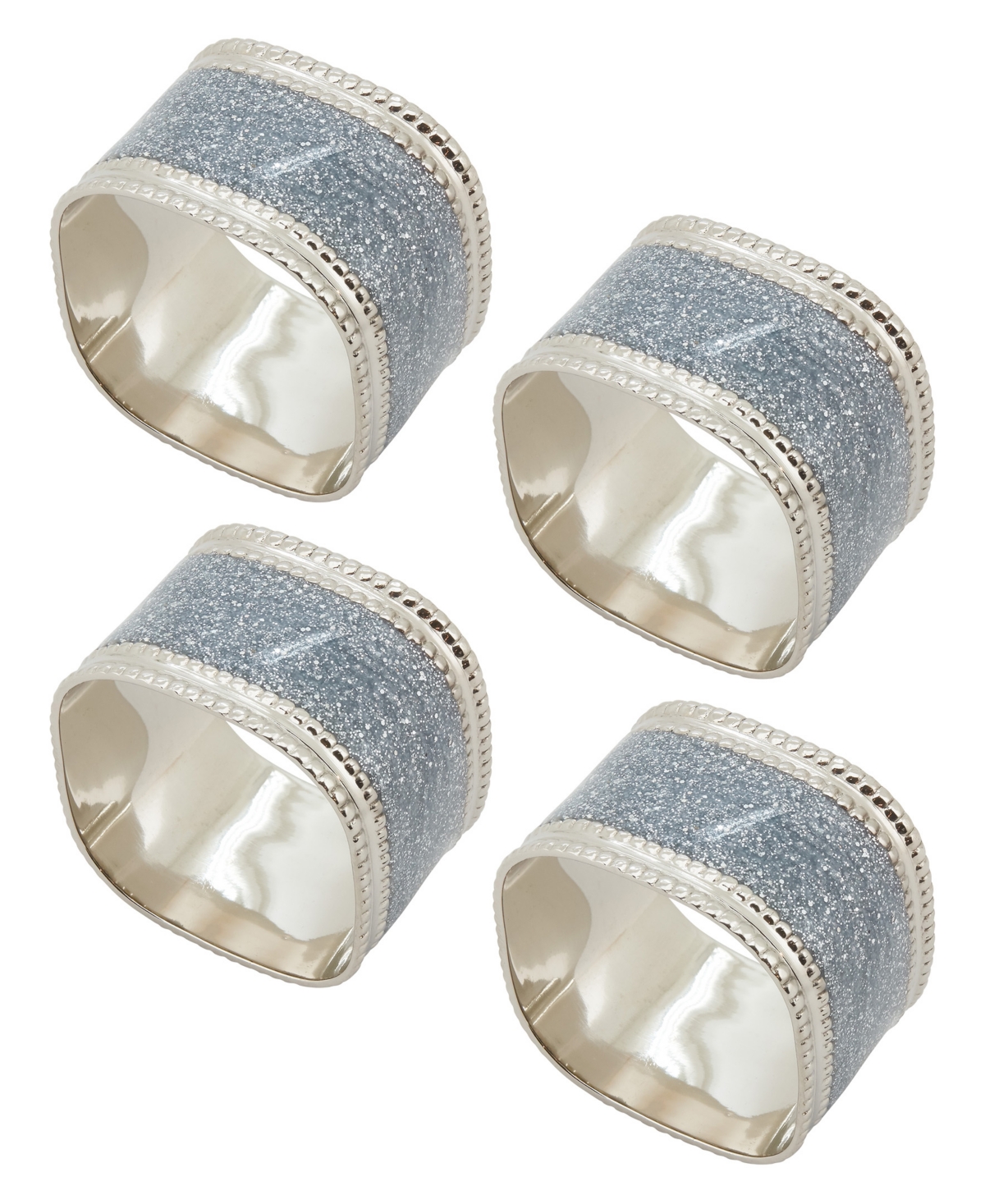 Click here for Saro Lifestyle Sparkling Square Design Napkin Ring... prices