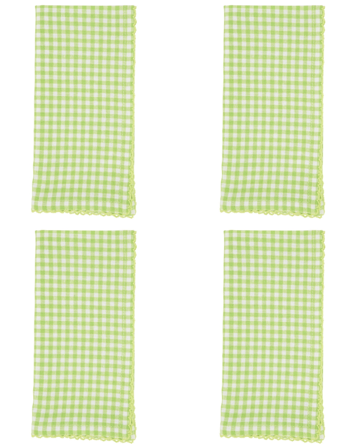 Click here for Saro Lifestyle Gingham Design Table Napkins  Set o... prices