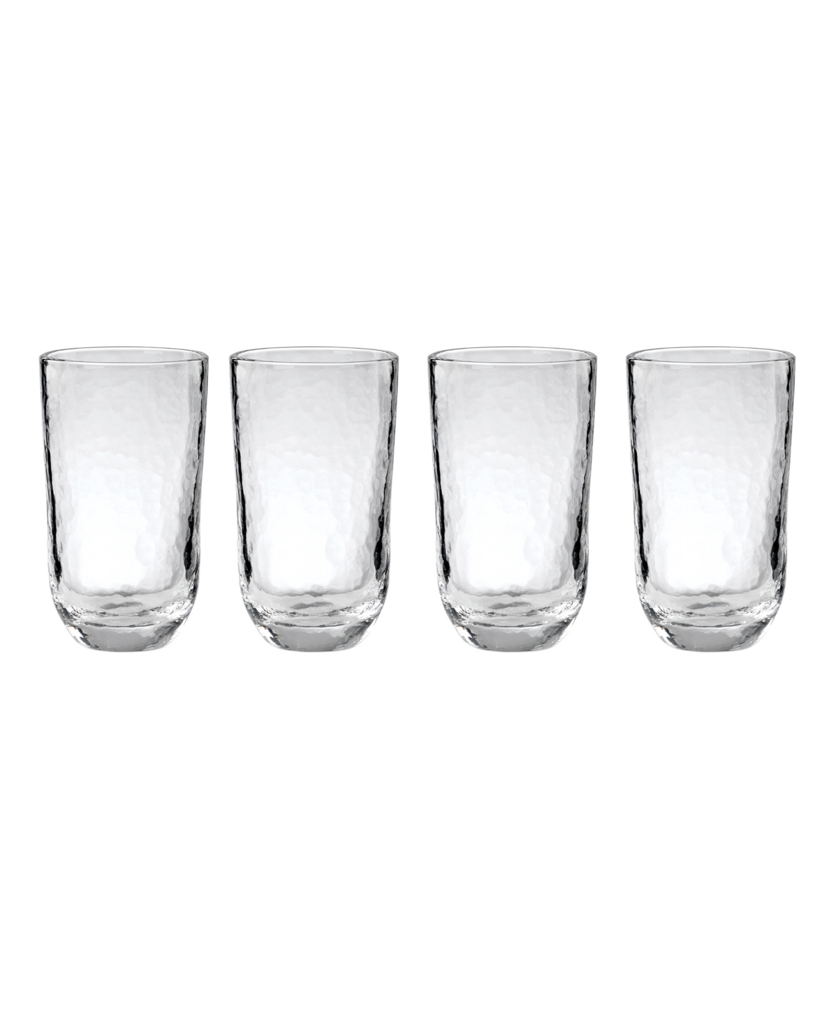 Click here for Lenox Homespun Clear Tall Glasses  Set of 4 - Clea... prices