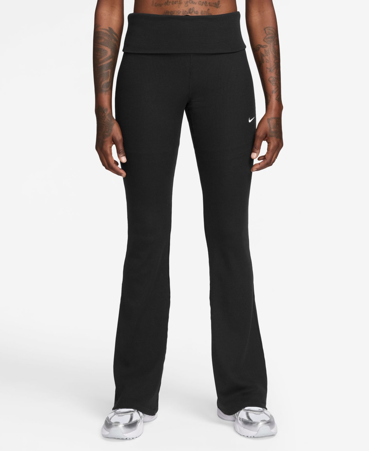 Click here for Nike Womens Sportswear Chill Knit Mid-Rise Tight R... prices