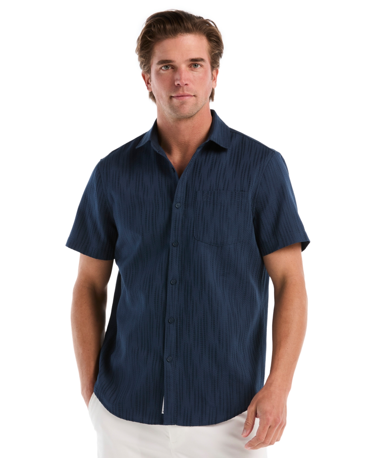 Click here for Original Penguin Mens Jacquard Short-Sleeve Shirt... prices