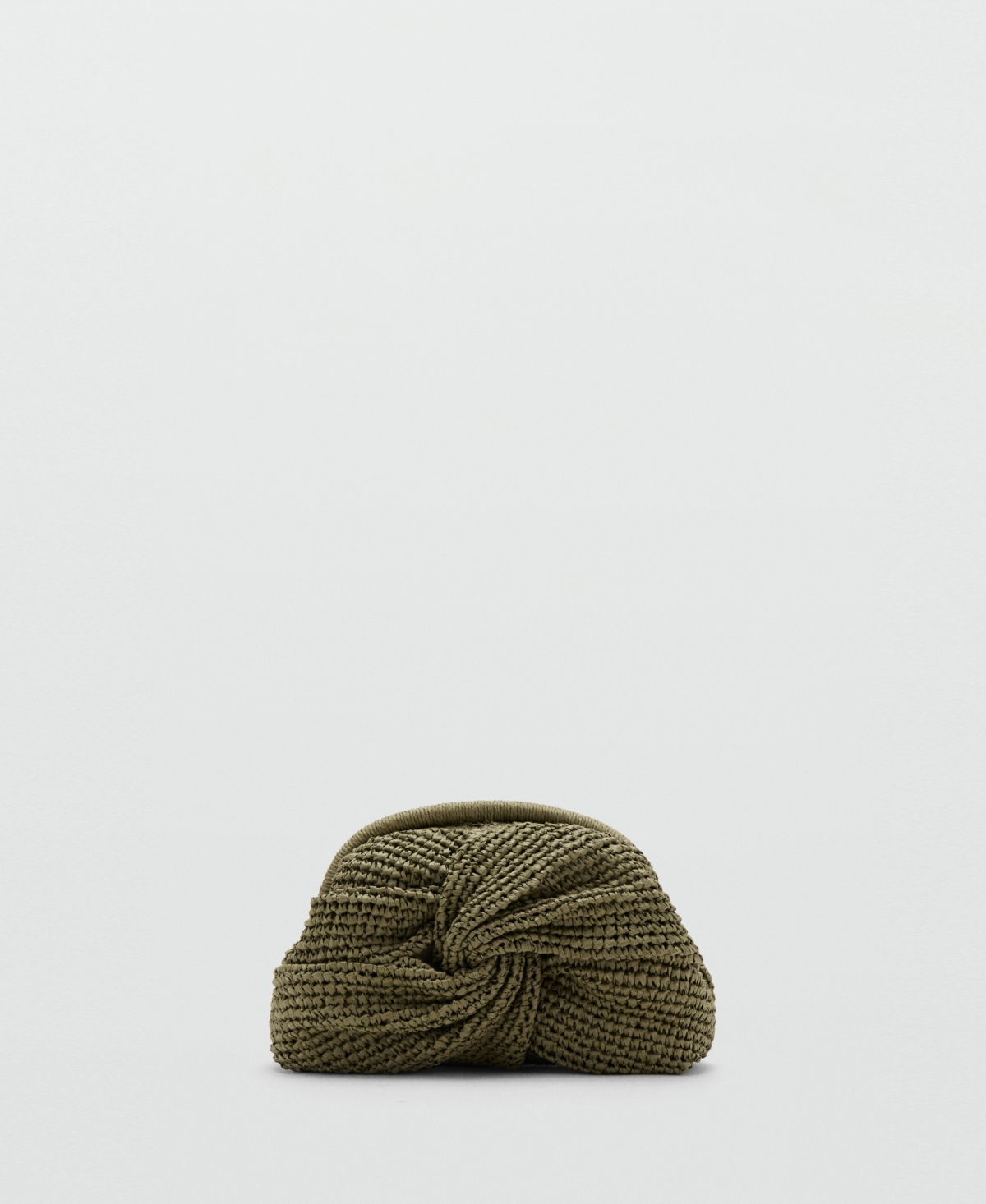 Click here for Mango Womens Natural Fibre Handbag - Khaki prices