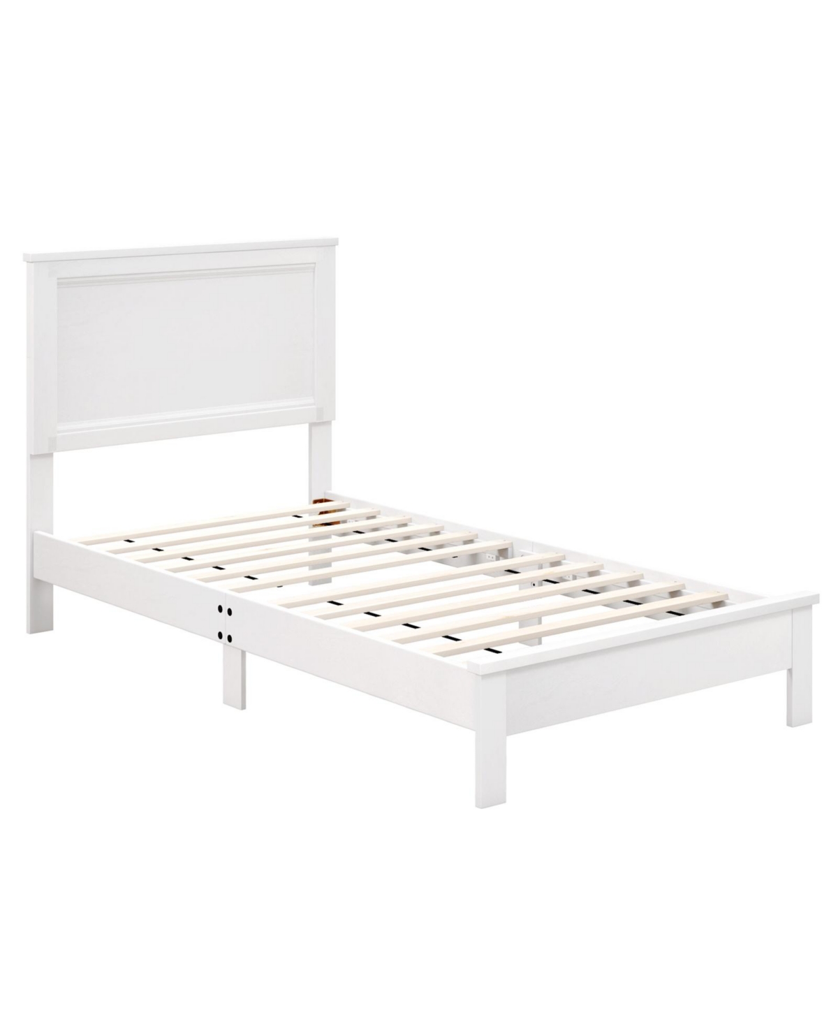 Click here for Sugift Wooden Bed Frame with Headboard and Slat Su... prices