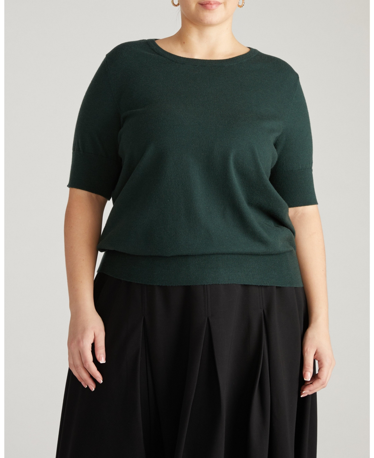 Click here for Universal Standard Plus Size Savvy Fine Knit Sweat... prices