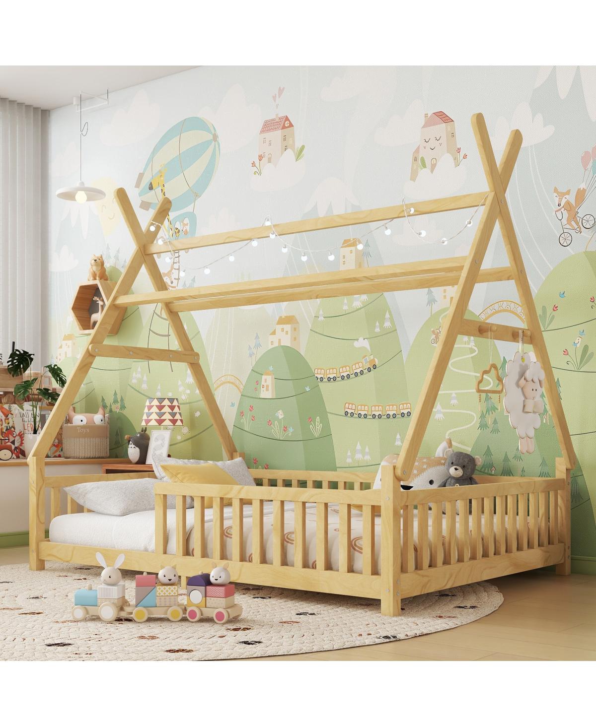 Click here for Streamdale Furniture House Bed with Light  Fence... prices