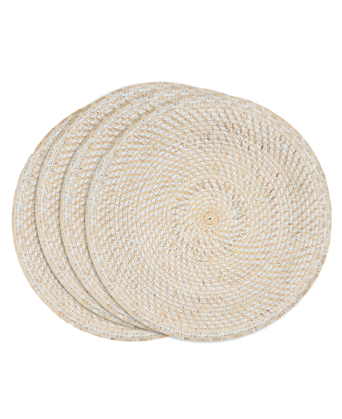 Click here for Saro Lifestyle Woven Rattan Placemats  Set of 4 -... prices