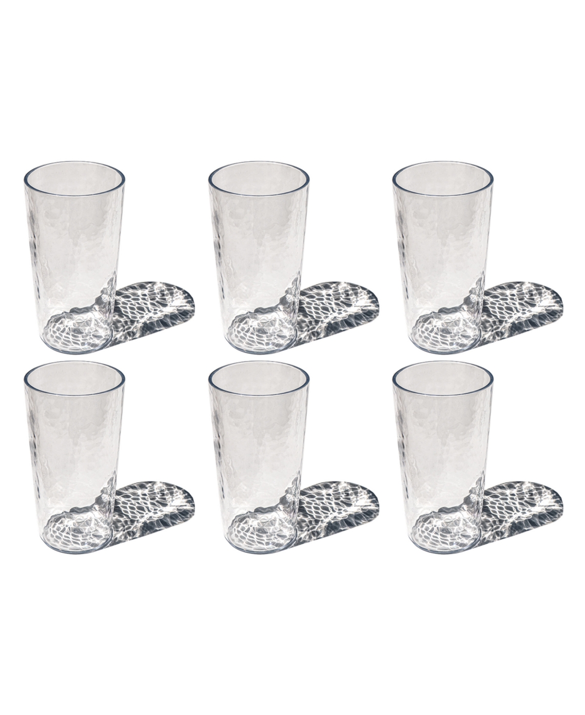 Click here for Abode Homewares Hammered Rustic Acrylic Drinking G... prices