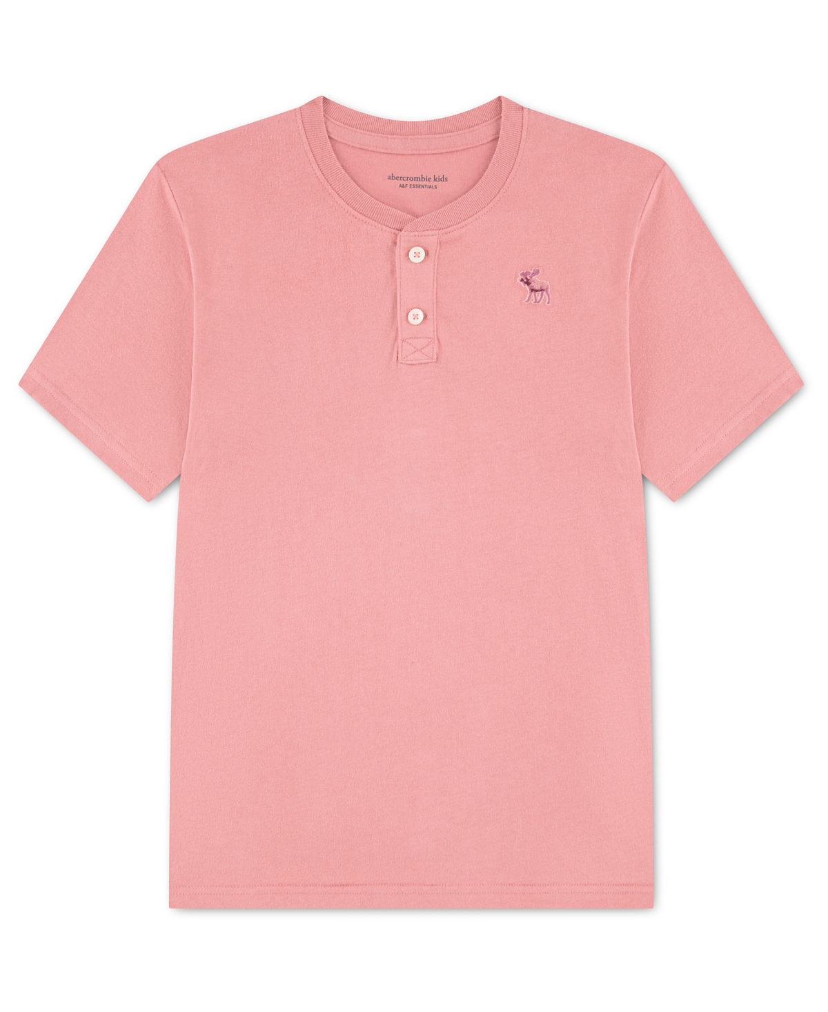 Click here for abercrombie kids Boys Essential Henley T-Shirt - D... prices