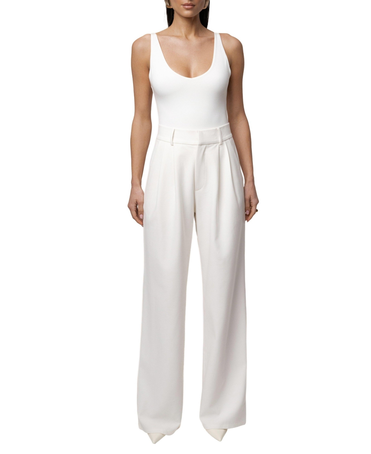 Click here for Jluxlabel Womens Core Standard Pant - Ivory prices