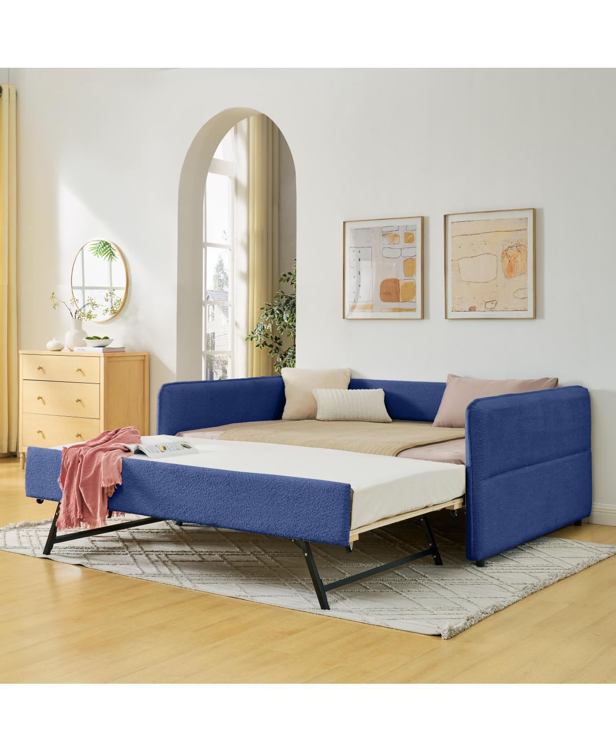 Click here for Streamdale Furniture Full Daybed With Trundle Sofa... prices