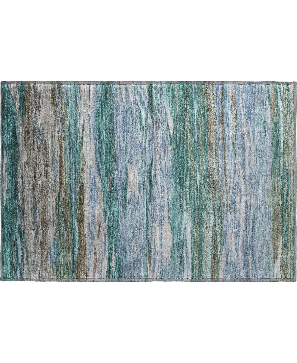 Click here for Addison Mayfield AMF1933 18x26 Area Rug - Teal prices