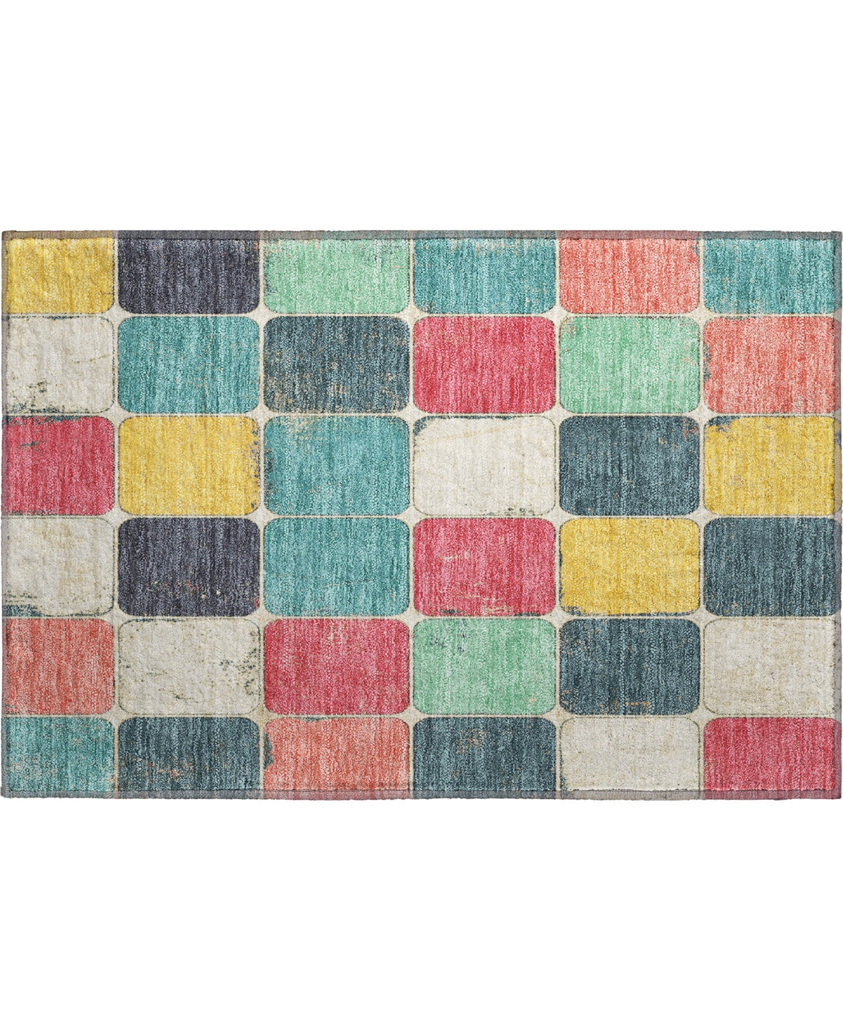 Click here for Addison Mayfield AMF1948 18x26 Area Rug - Teal prices