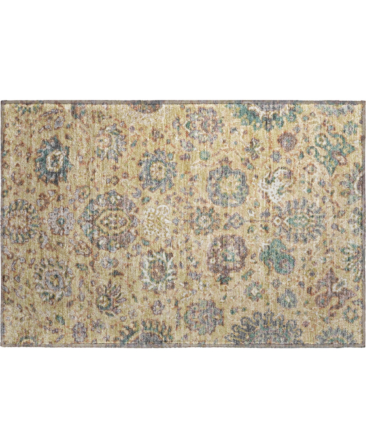 Click here for Addison Mayfield AMF2013 18x26 Area Rug - Gold prices