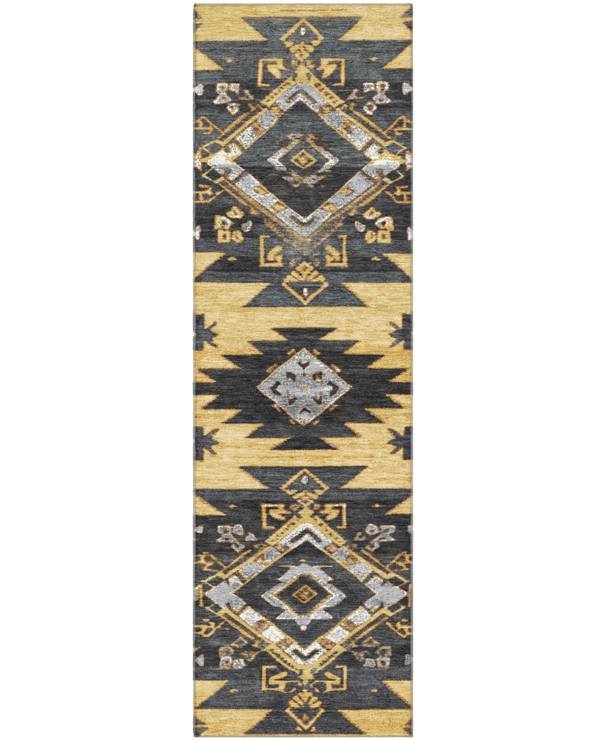 Click here for Addison Mayfield AMF1945 23x76 Runner - Gold prices
