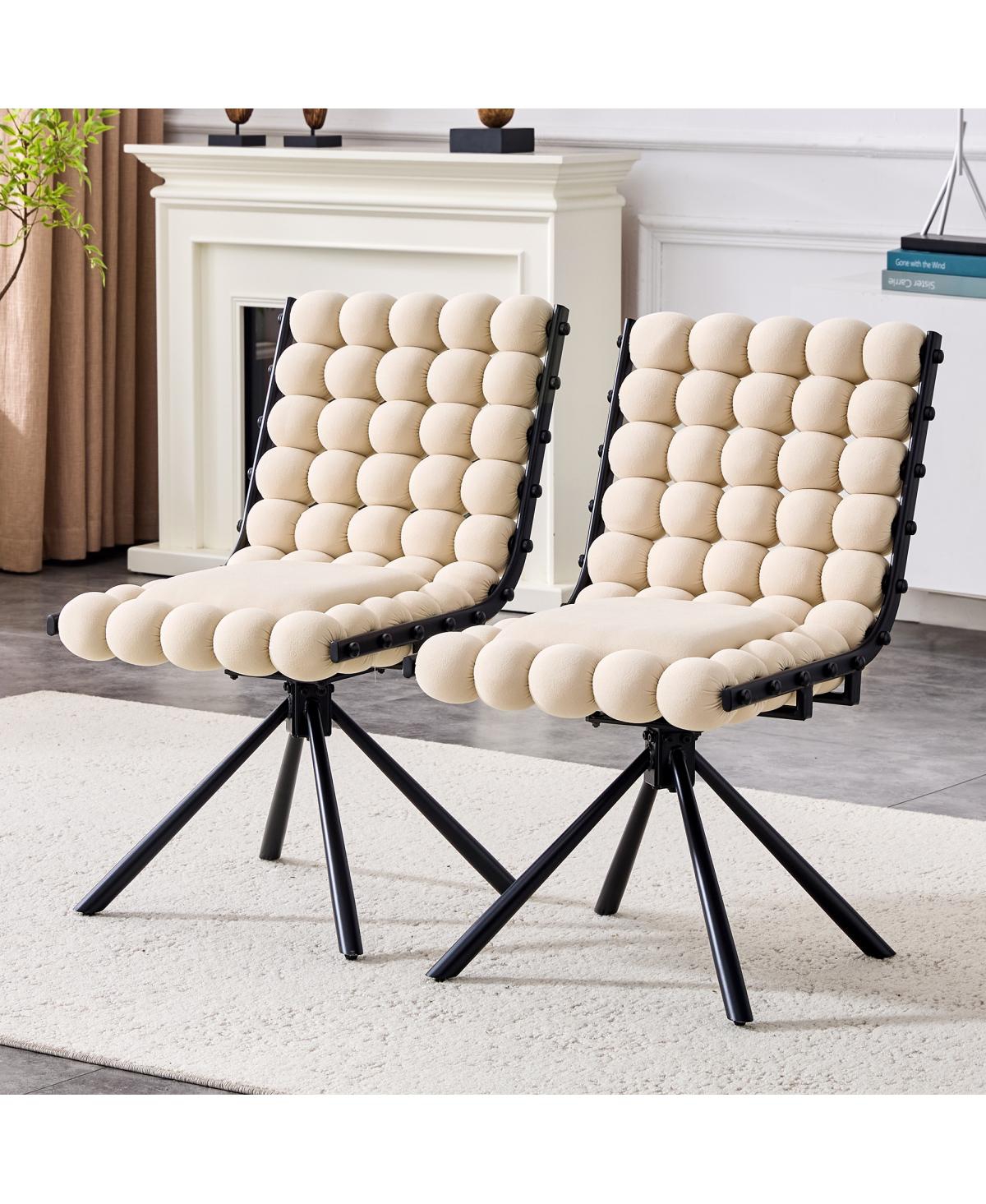 Click here for Streamdale Furniture Set of 2 Puffy Bubble Chairs... prices
