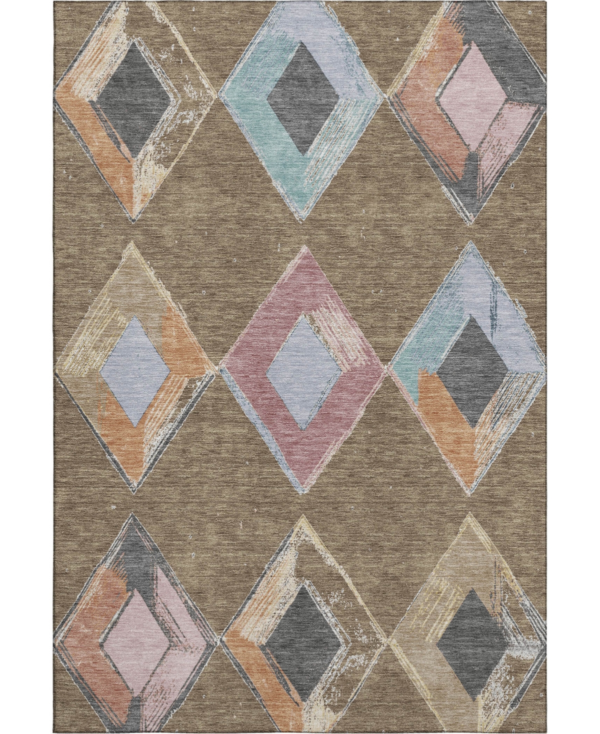 Click here for Addison Mayfield AMF2004 5x76 Area Rug - Brown prices