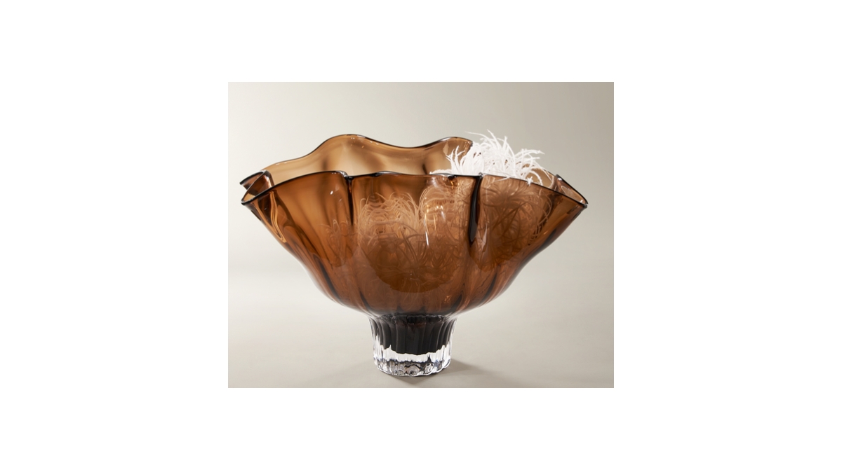 Click here for Z Gallerie Coco Glass Bowl Decorative Objects - Ch... prices